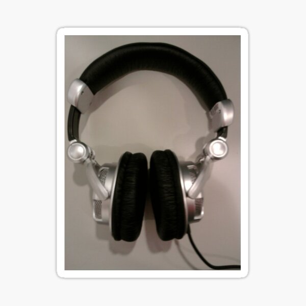 "Headphone" Sticker for Sale by JockArts | Redbubble