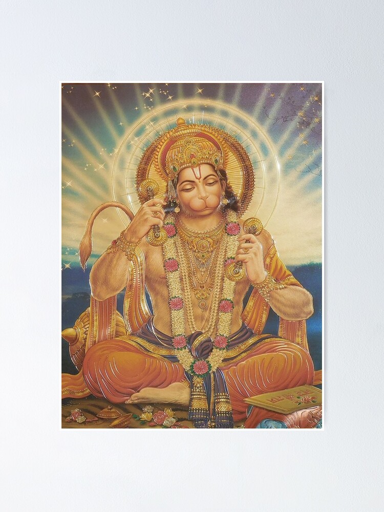 "Lord Hanuman" Poster by Onodera | Redbubble
