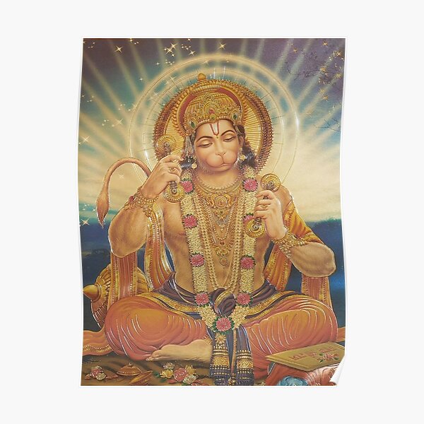"Lord Hanuman" Poster by Onodera | Redbubble