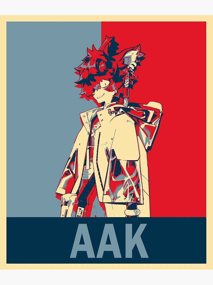 "Arknights : Aak" Poster for Sale by kuraakur | Redbubble