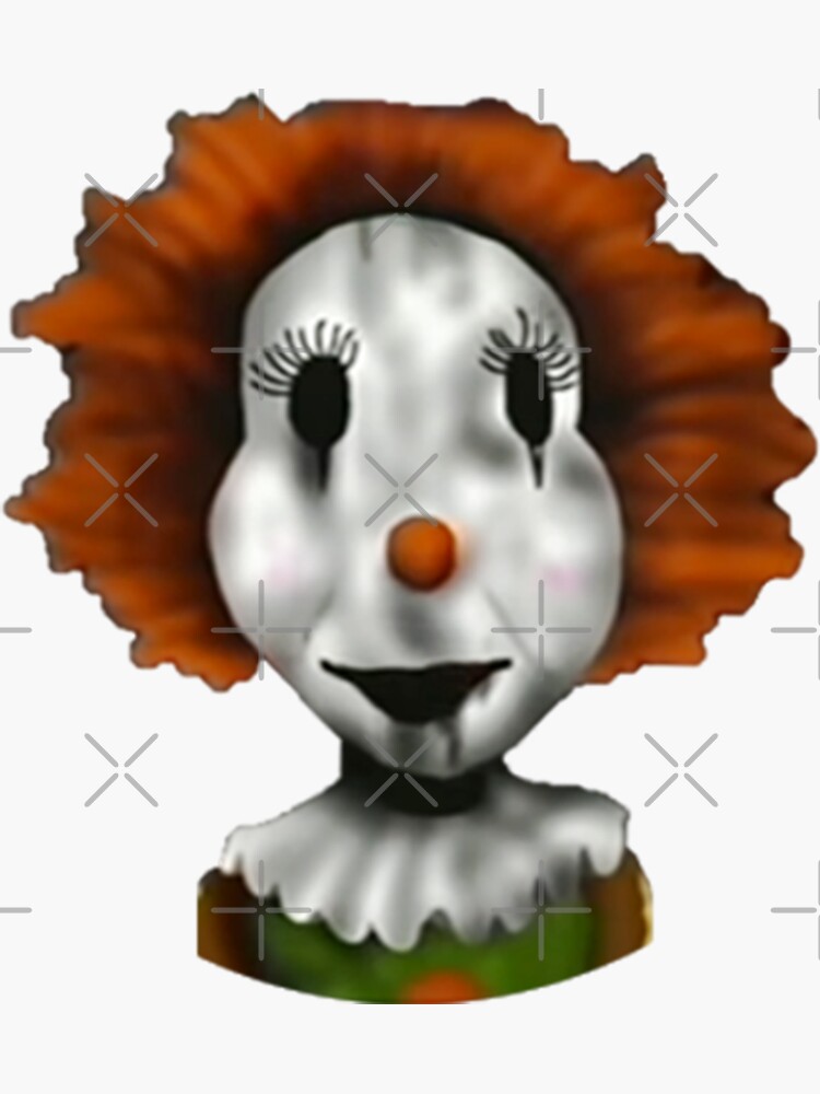 "Billy The Clown Walten Files" Sticker for Sale by mokato | Redbubble