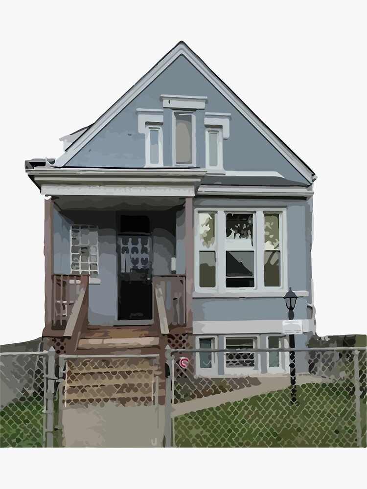 "Gallagher House" Sticker for Sale by kbynum | Redbubble