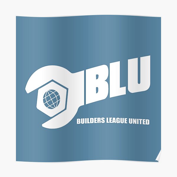 "TF2 Blu Team" Poster for Sale by Cursedfate | Redbubble