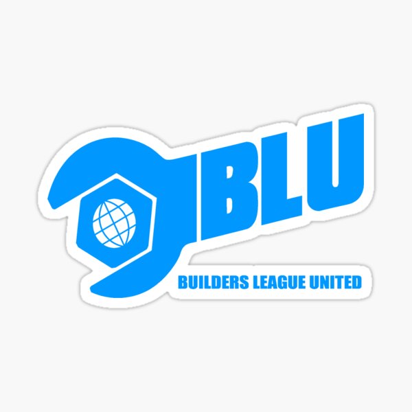 "TF2 Blu Team" Sticker for Sale by Cursedfate | Redbubble