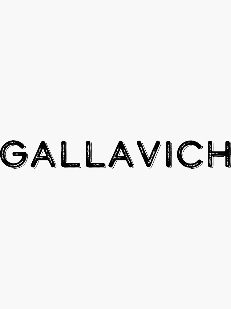 "Gallavich Sticker" Sticker for Sale by kbynum | Redbubble