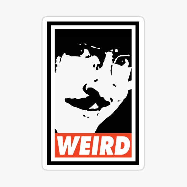Weird Al Stickers | Redbubble