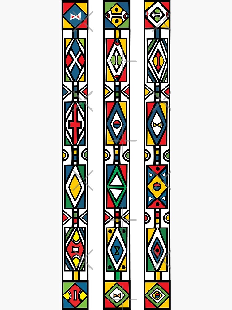 "Ndebele Fashion Tribal Pattern | Style Art for tribe in Southern ...