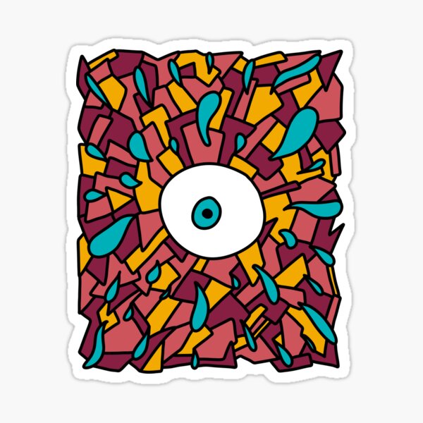 "Sadness" Sticker by Astoumix | Redbubble