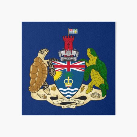 "Coat of Arms of British Indian Ocean Territory, British Overseas ...