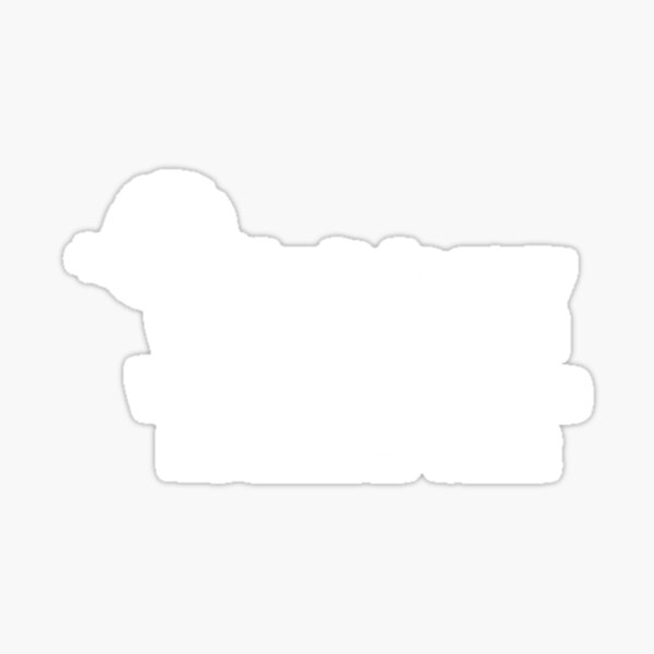 "000 Emergency Operator 7 - Dont Do Easy White Print" Sticker for Sale ...