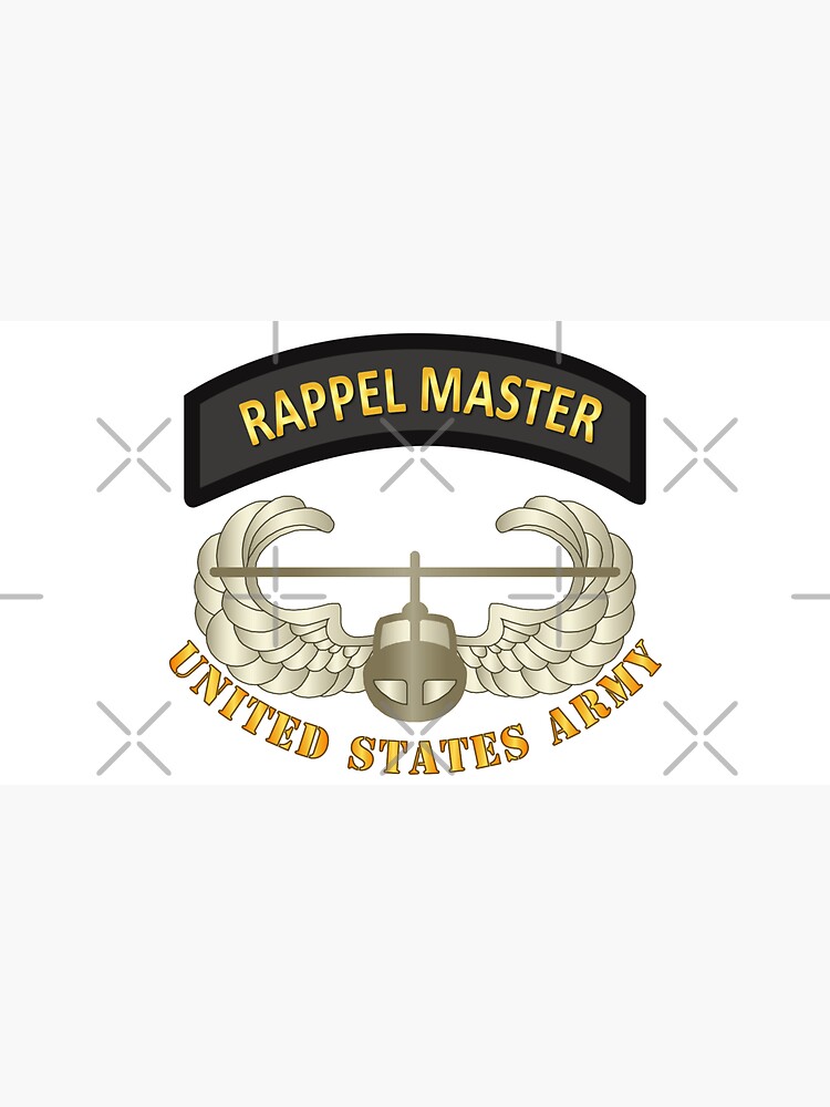 "Army - Rappel Master Tab w Air Assault Badge - US Army" Cap for Sale ...