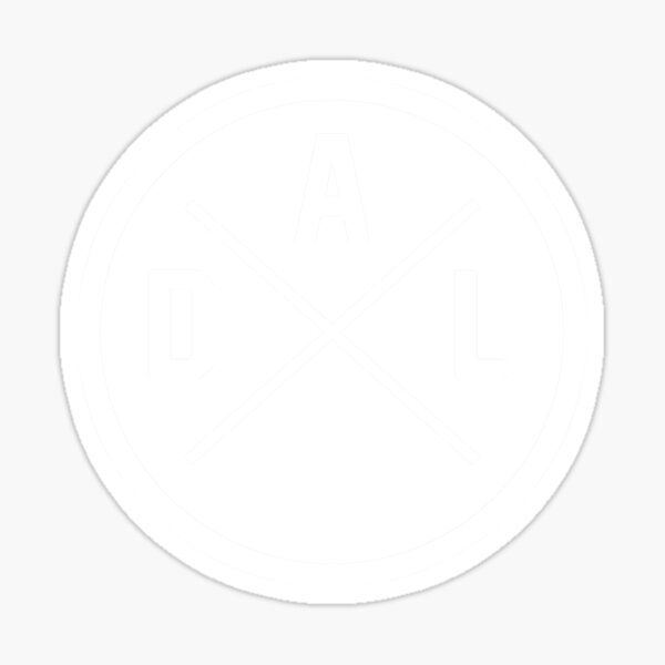 "Dallas Football DAL Outline" Sticker for Sale by toutwearapparel ...