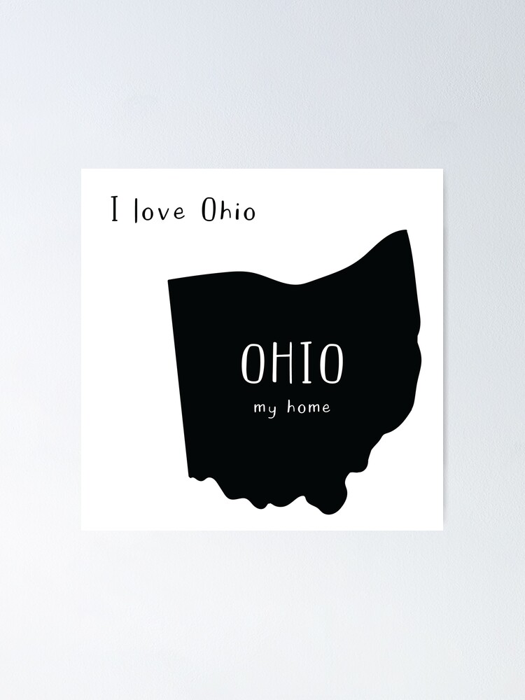 "Ohio state sticker pack" Poster for Sale by latteeeeeeee | Redbubble