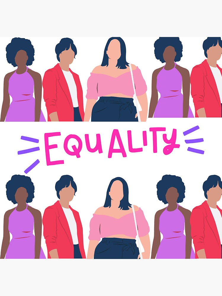 "Equality" Sticker for Sale by FlyArt21 | Redbubble