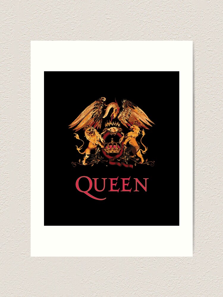 "Queen Official Classic Crest" Art Print for Sale by beckergree | Redbubble