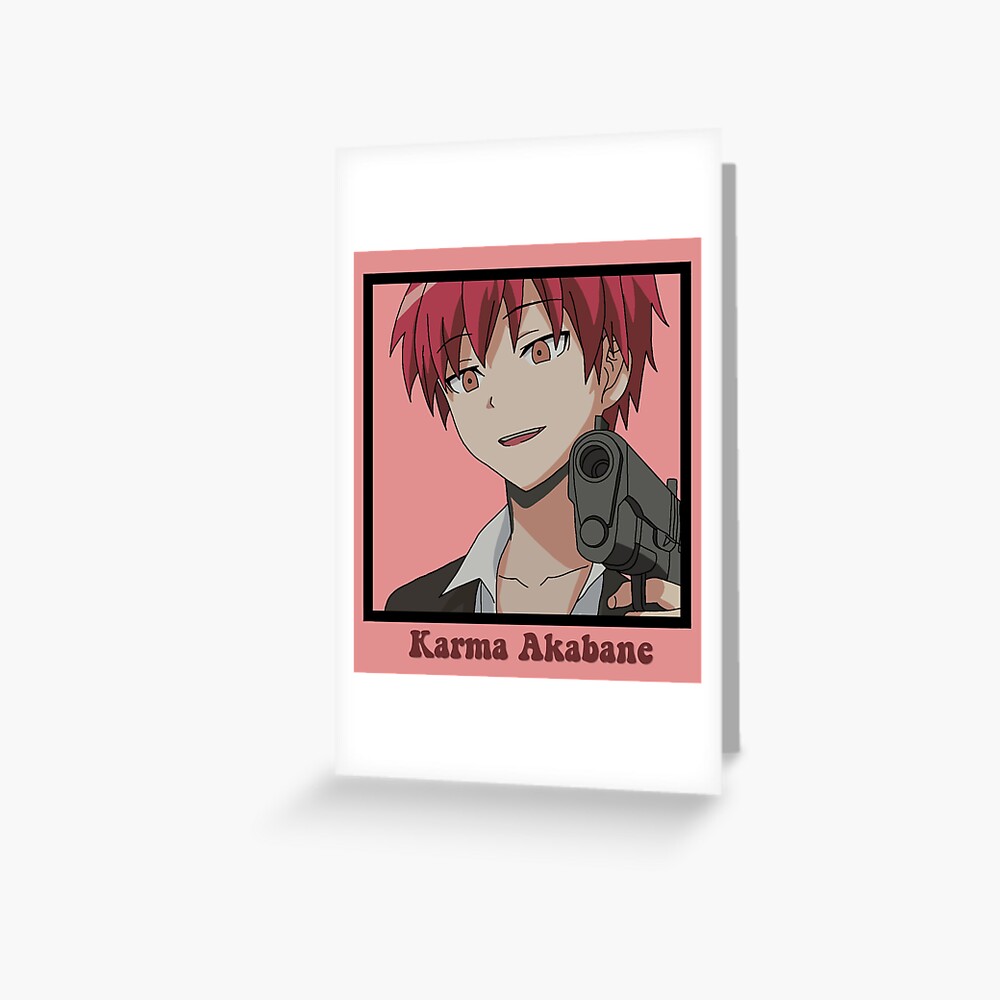 "Karma Akabane - Assassination Classroom" Greeting Card for Sale by ...