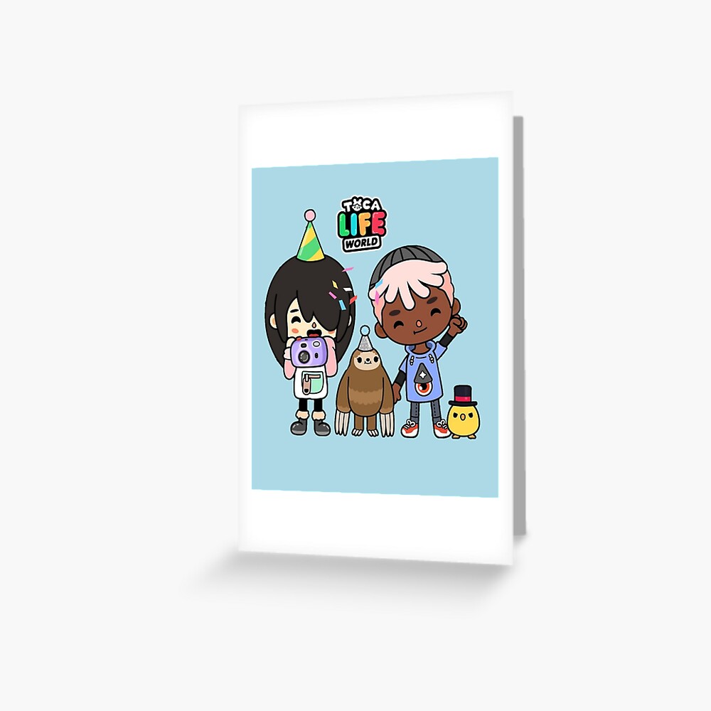 "birthday toca boca world" Greeting Card for Sale by AlexandraVictor ...