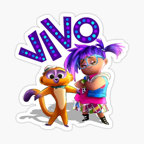 "Vivo Movie" Sticker for Sale by Cattigal | Redbubble