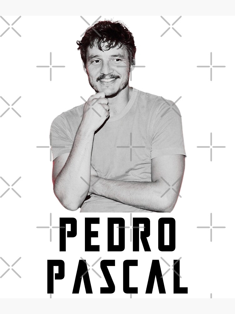 "Pedro Pascal Classic Poster Style Art" Art Print by ecdato | Redbubble