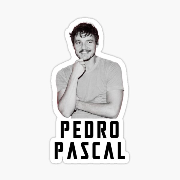 "Pedro Pascal Classic Poster Style Art" Sticker for Sale by ecdato ...