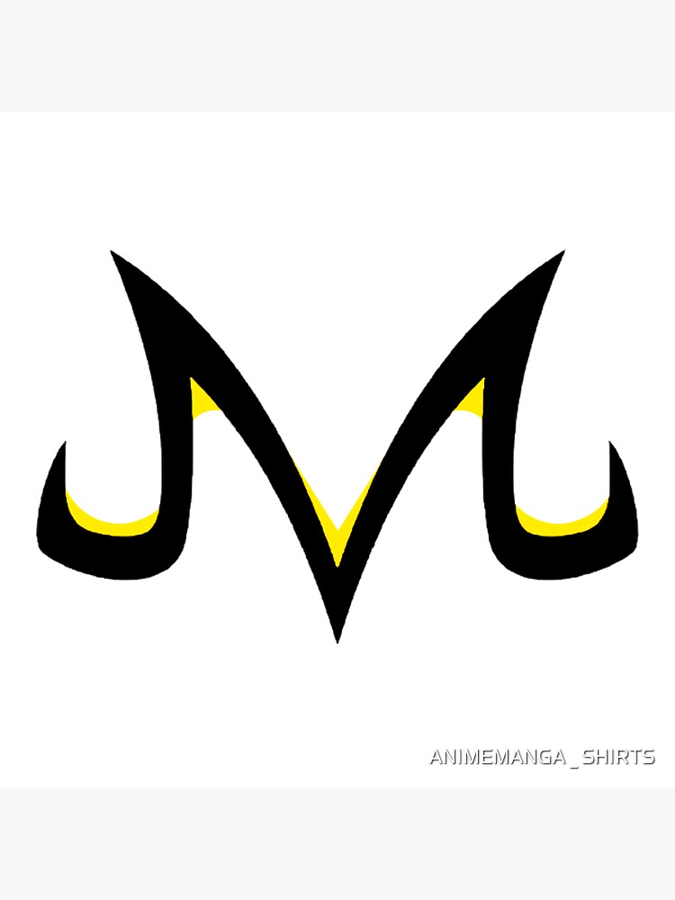 "Majin Symbol from DBZ (Dragon Ball Z)" Sticker for Sale by ...