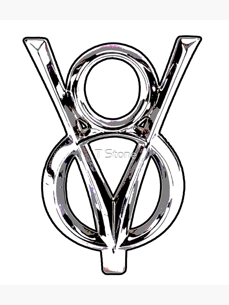 "V8 Logo" Art Print for Sale by 7omBarrett | Redbubble