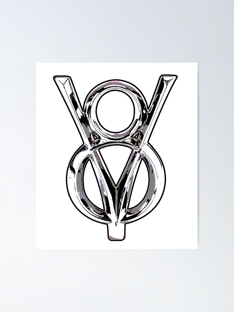 "V8 Logo" Poster for Sale by Thomas Barrett | Redbubble