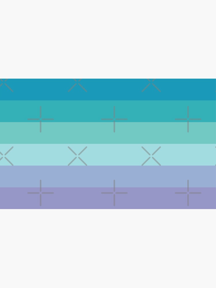 "Neptunic Flag Pride " Sticker for Sale by LittleGeorgia2 | Redbubble