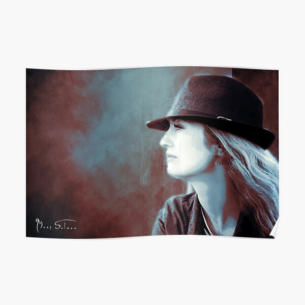 "Justine" Poster for Sale by markcsalmon | Redbubble