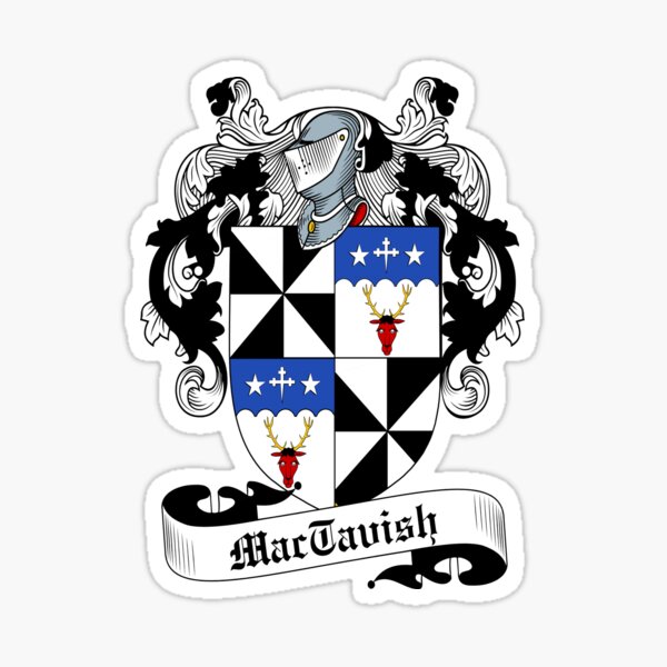 "MacTavish" Sticker for Sale by HaroldHeraldry | Redbubble