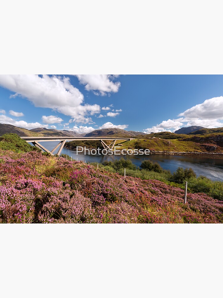 "Kylesku Bridge NC500 Assynt North West Geopark Scotland" Sticker for ...