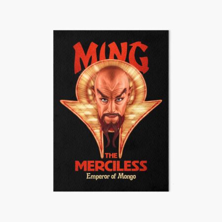 "Ming the Merciless Emperor of Planet Mongo Flash Gordon" Art Board ...