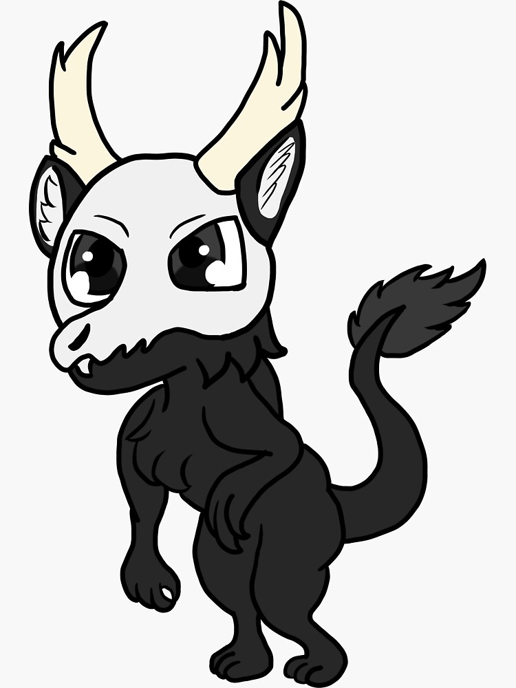 "Chibi Wendigo" Sticker for Sale by KawaiiCafe | Redbubble