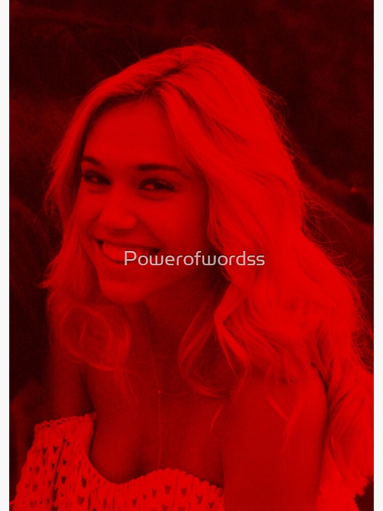 Gabrielle Epstein Celebrity Poster By Powerofwordss Redbubble
