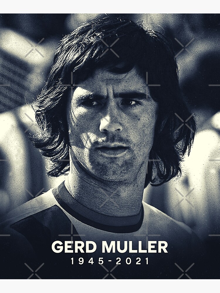 "Gerd Muller" Poster by jassemr | Redbubble
