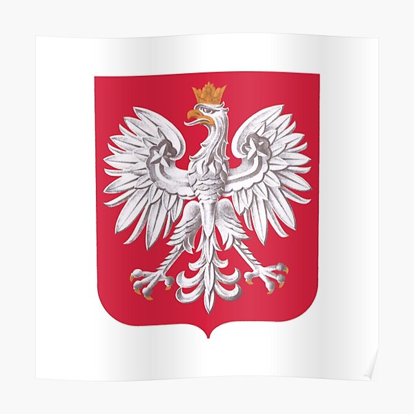 "Polish Eagle Shield" Poster by TheBestStore | Redbubble