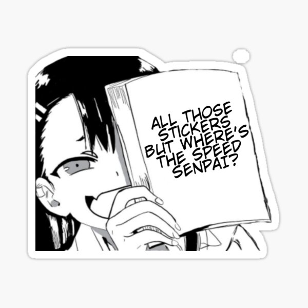 "Nagatoro JDM v.2" Sticker for Sale by SushiShinobi | Redbubble