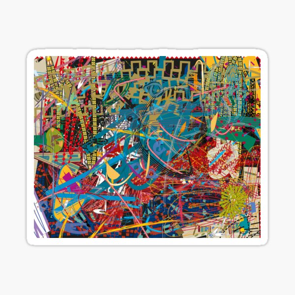 "NEO original artwork" Sticker for Sale by Cultour | Redbubble