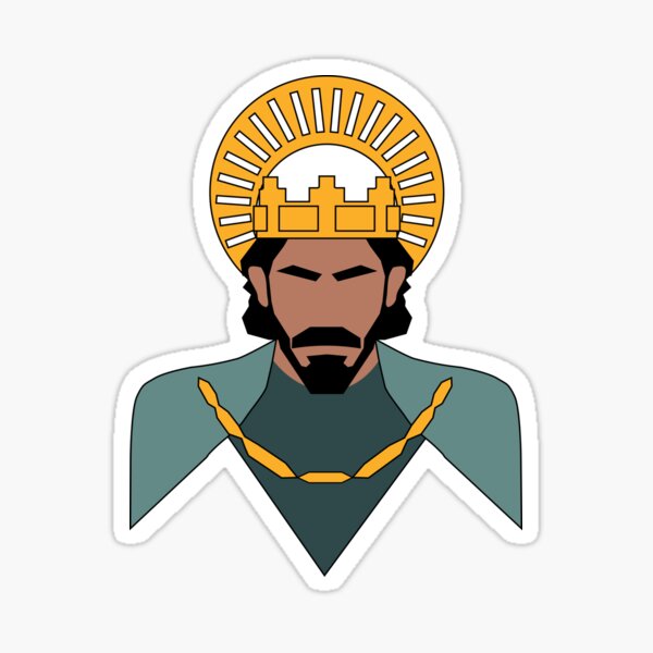 "The Green Knight" Sticker for Sale by Sonsoles | Redbubble