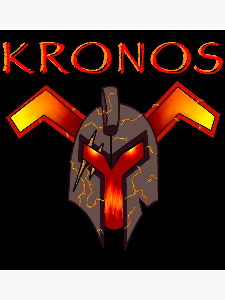 "Kronos Logo" Poster for Sale by LostPhoenixArt | Redbubble