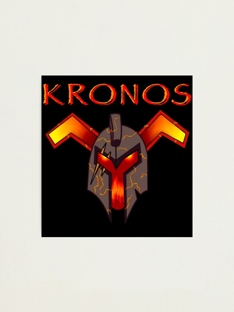 "Kronos Logo" Photographic Print for Sale by LostPhoenixArt | Redbubble