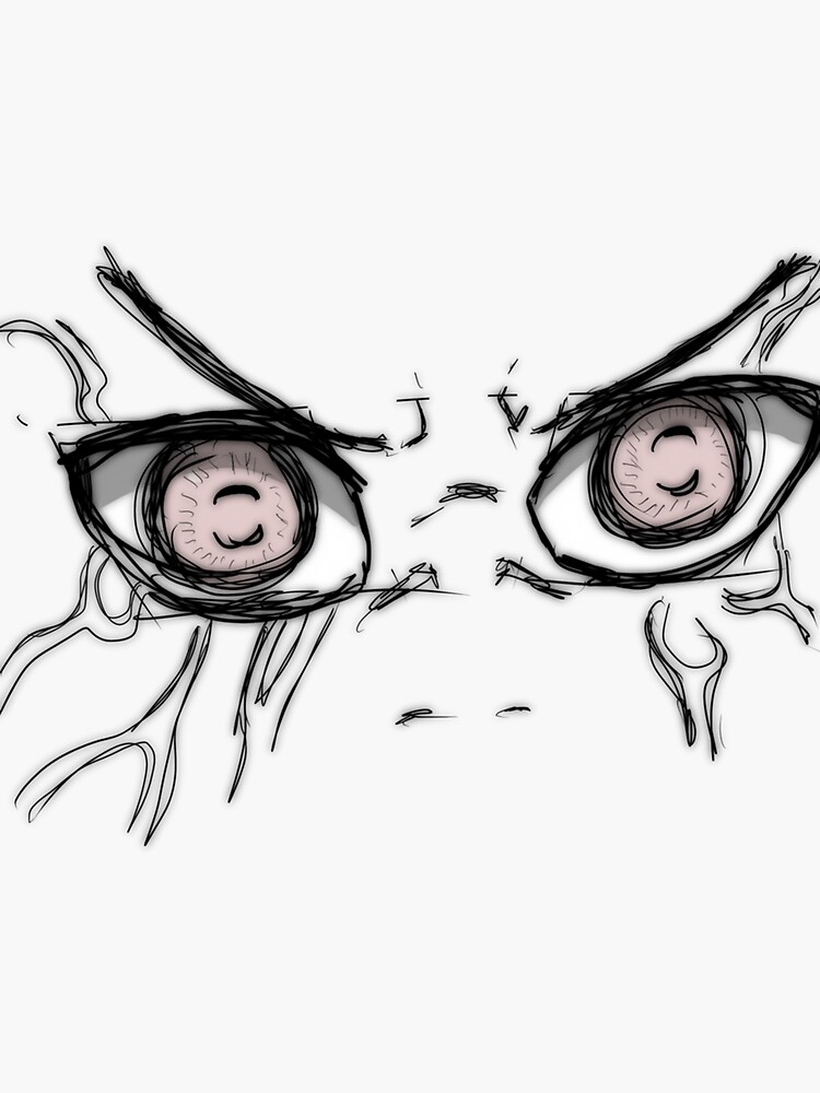 "white eye" Sticker for Sale by NBcanvasdesign | Redbubble