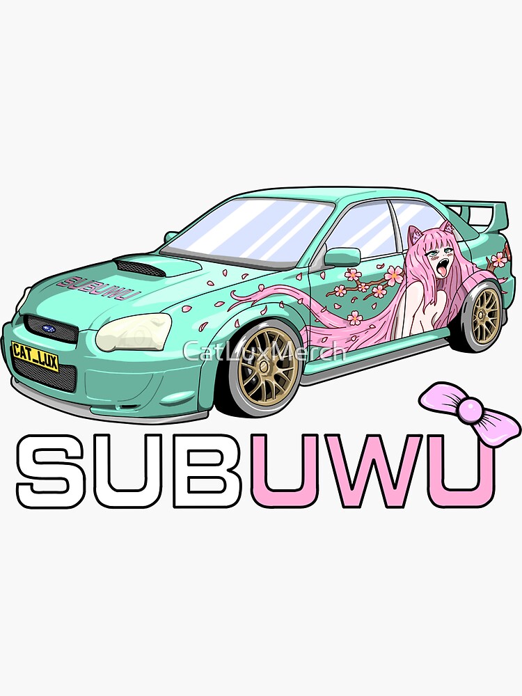 "Subuwu colored" Sticker for Sale by CatLuxMerch | Redbubble