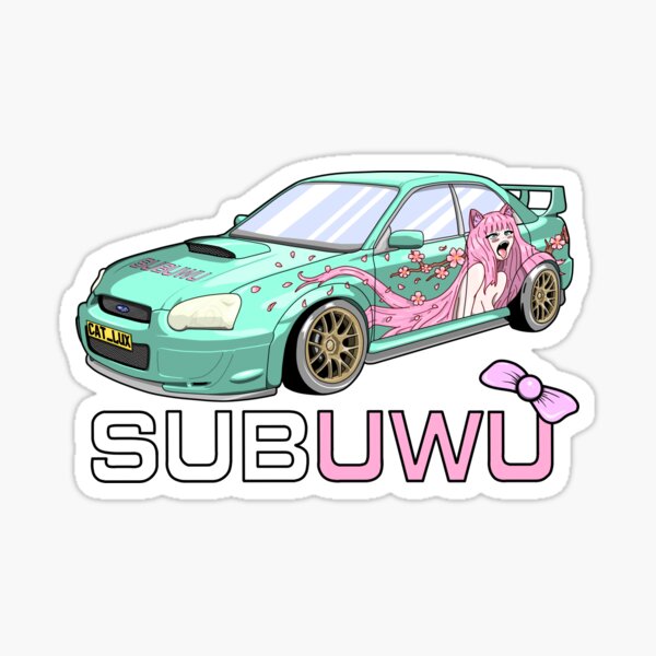 "Subuwu colored" Sticker for Sale by CatLuxMerch | Redbubble