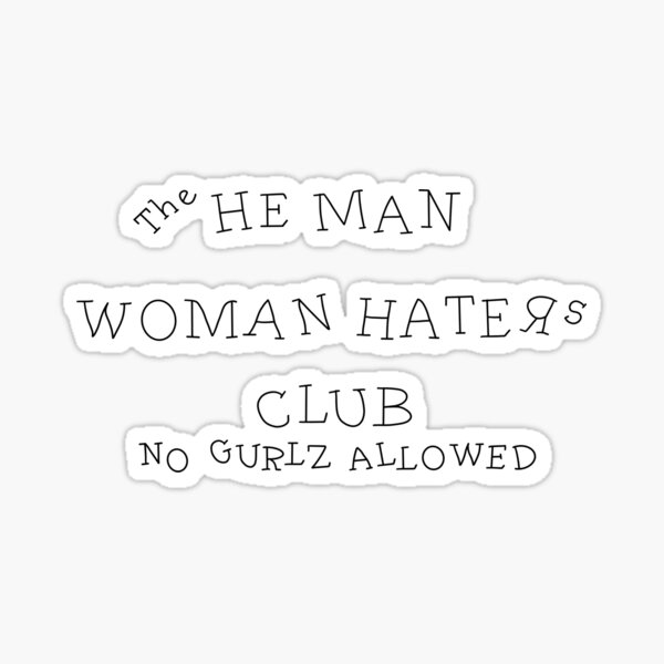 "Little rascals he man woman haters Club" Sticker for Sale by ...