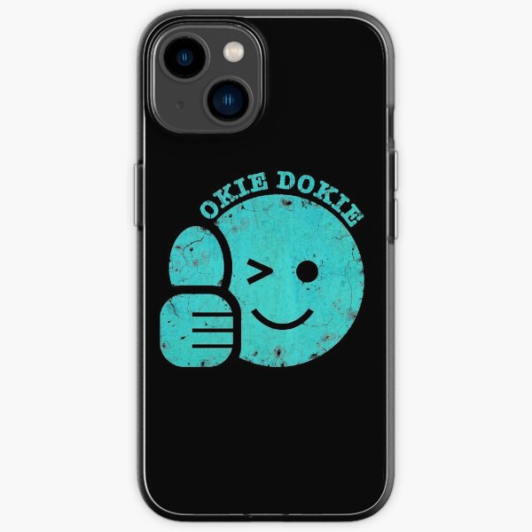 "Okie Dokie - Smiley Face" iPhone Case for Sale by zingarostudios ...