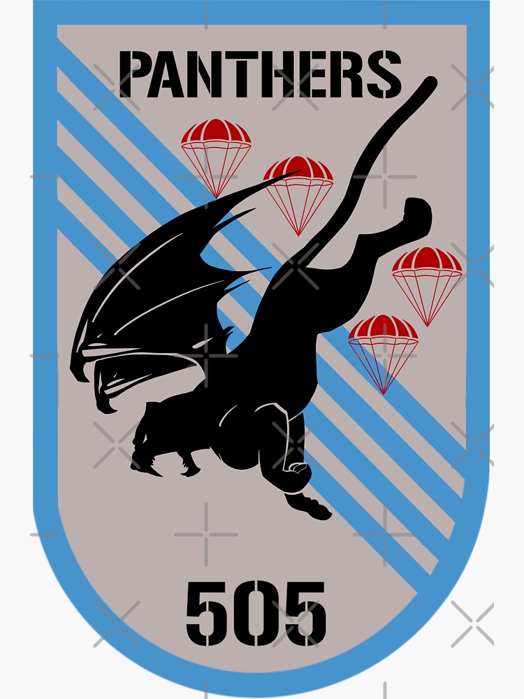 "505th Parachute Infantry Regiment Vietnam era inspired " Sticker for ...