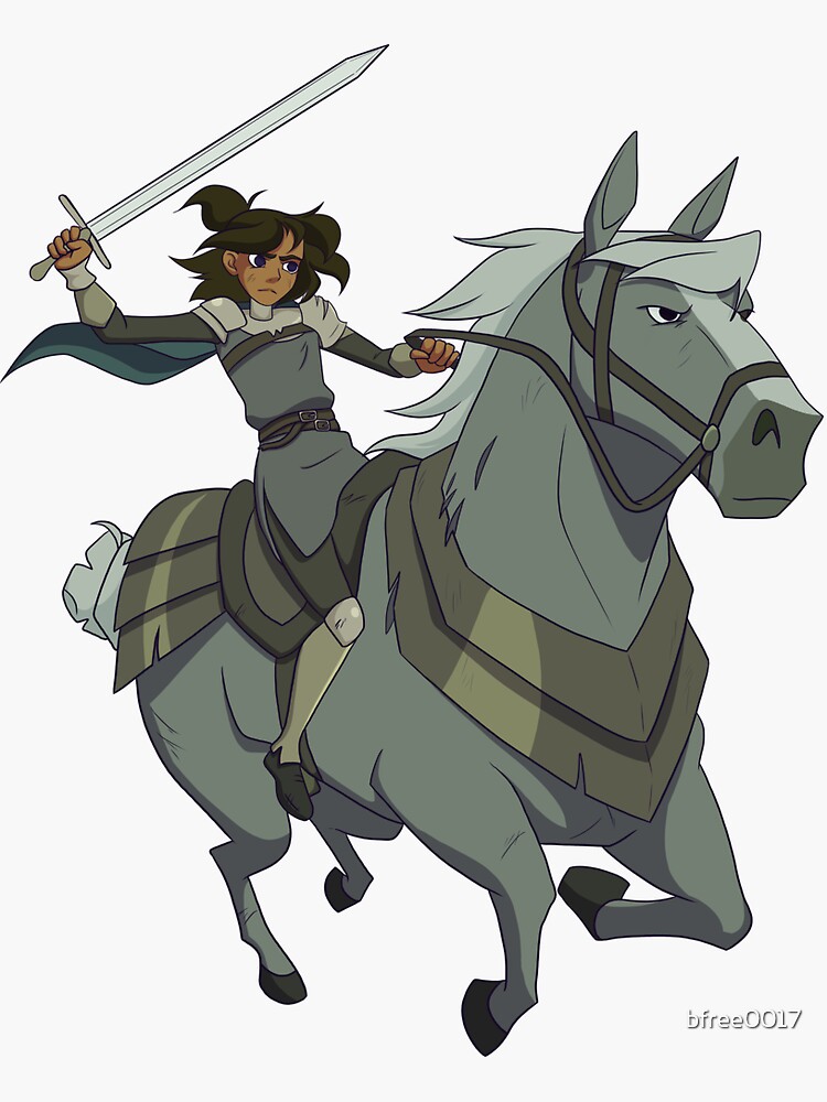 "Centaurworld Horse and Rider" Sticker for Sale by bfree0017 | Redbubble