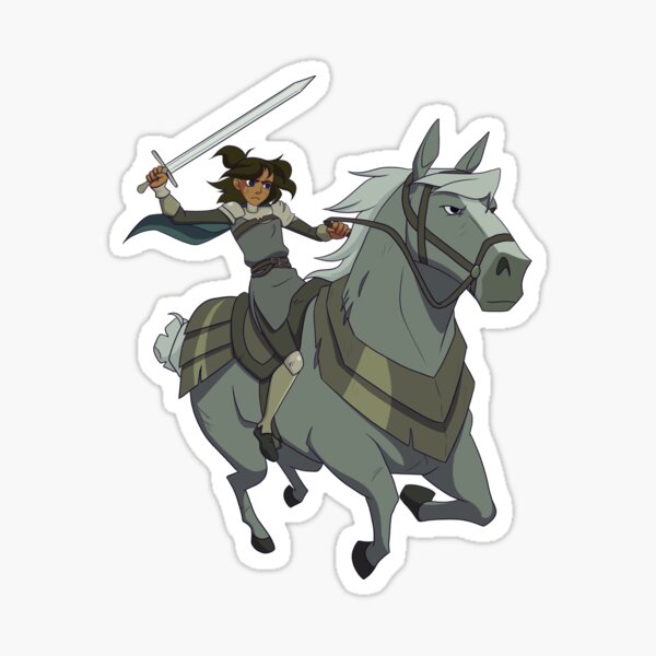 "Centaurworld Horse and Rider" Sticker for Sale by bfree0017 | Redbubble