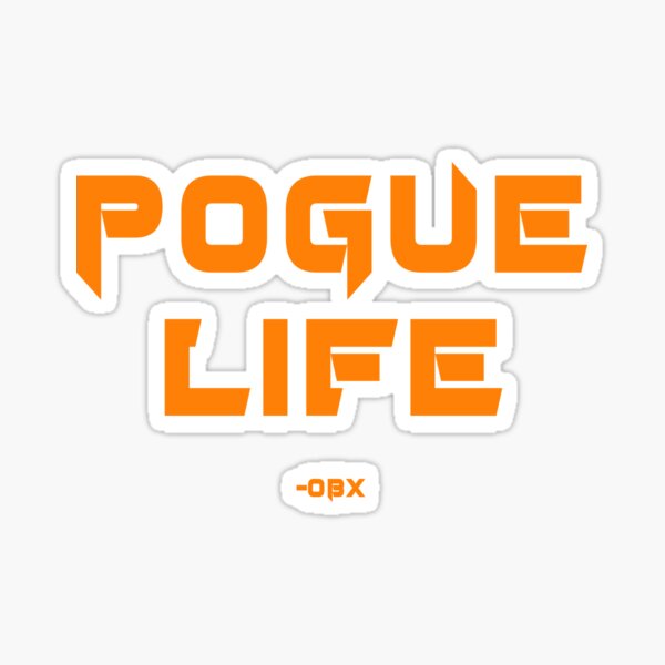 "POGUE LIFE -OBX" Sticker for Sale by AMGHNOUSS | Redbubble